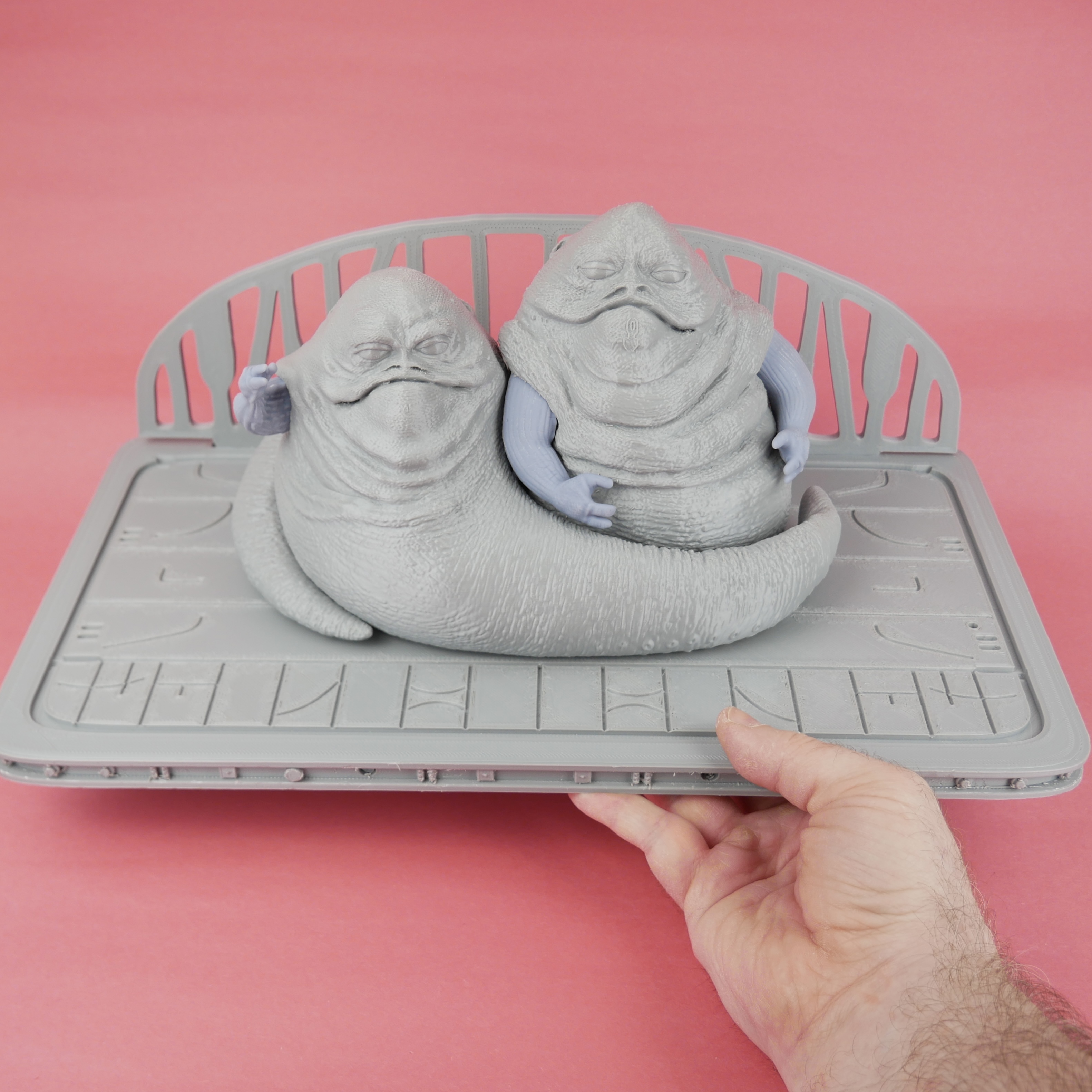 STL file The Hutt Twins 👽・3D print object to download・Cults