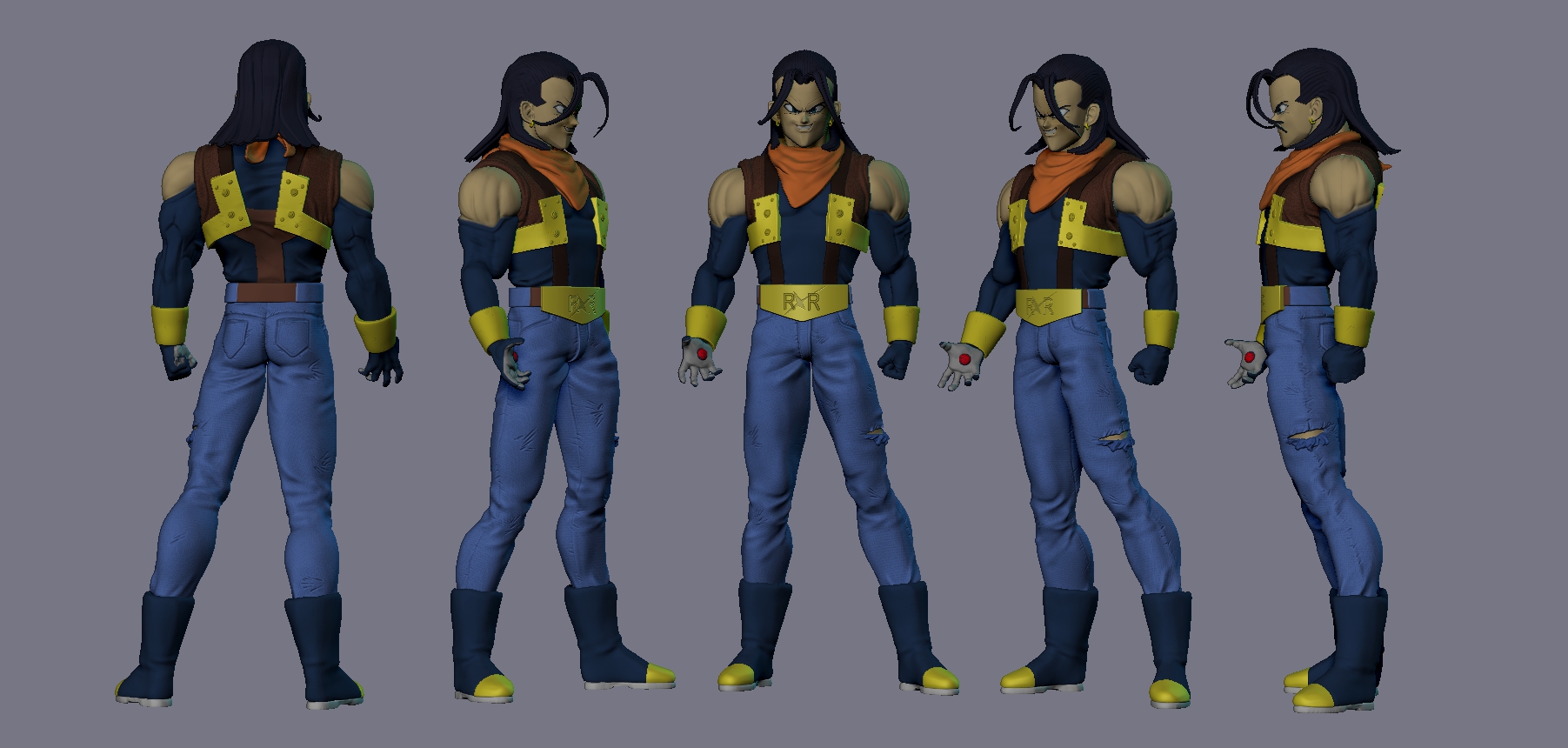 STL file Android 17・Design to download and 3D print・Cults
