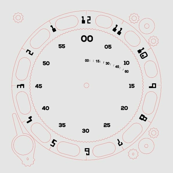Free 3D file Gear O' Clock remix・3D printing design to download・Cults