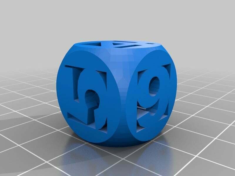 Free 3D file Hollow Die・Model to download and 3D print・Cults