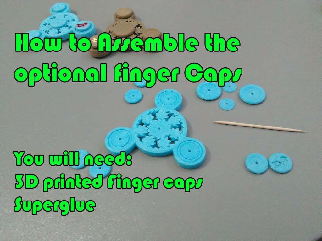 Free 3D file Fully 3D Printed Fidget Spinner 👌・3D print object to ...