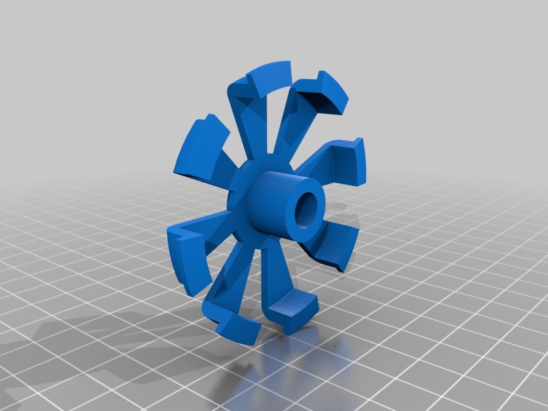 Free 3D file Filament insert for 8mm rod / 57.5mm spool hole - Migbot ...