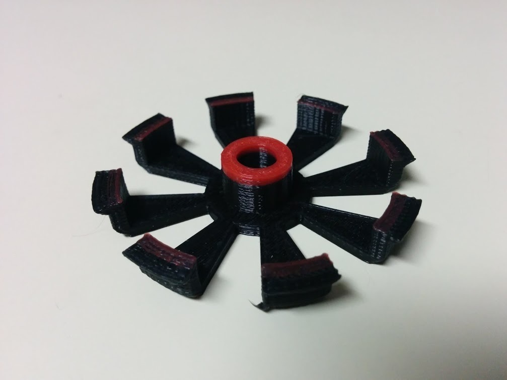 Free 3D file Filament insert for 8mm rod / 57.5mm spool hole - Migbot ...