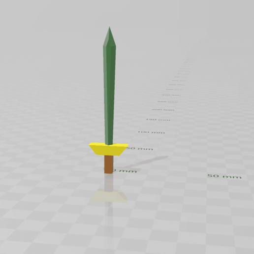 Download free STL file RuneScape LongSword • 3D printer model ・ Cults