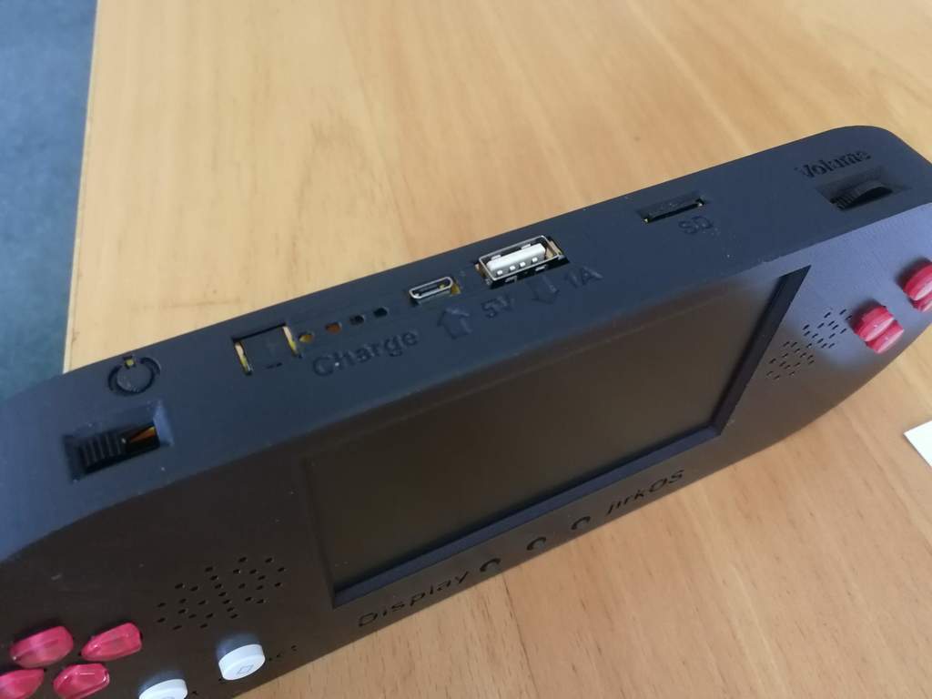 Descargar archivo STL gratis Consola de juegos Pi de frambuesa portátil ...