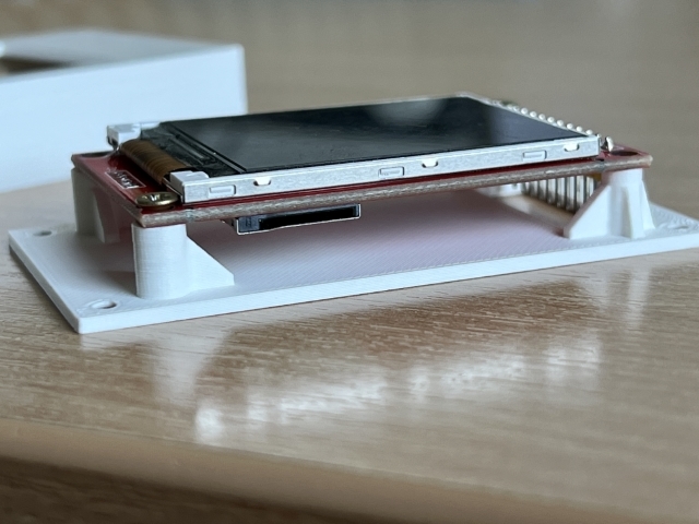 Free 3D file 1.8 inch TFT LCD case・3D printing design to download・Cults