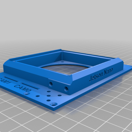 Download free STL file Jetson Nano case with camera • Model to 3D print ...