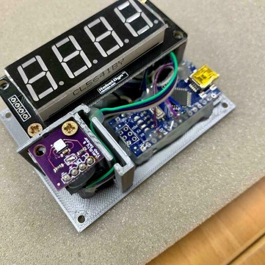 Download free STL file Simple Thermometer with humidity • Object to 3D ...