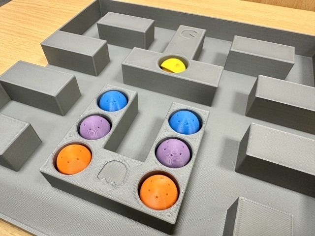 Archivo 3D gratis El laberinto de Pacman 🎲・Objeto imprimible en 3D para ...