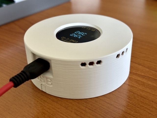 Free 3D file Temparature, humidity node (sensor)・3D printer design to ...