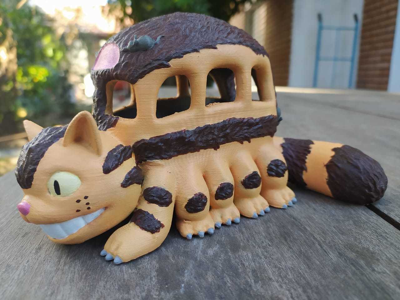 3D printable Catbus(My Neighbor Totoro) • made with ibot5・Cults