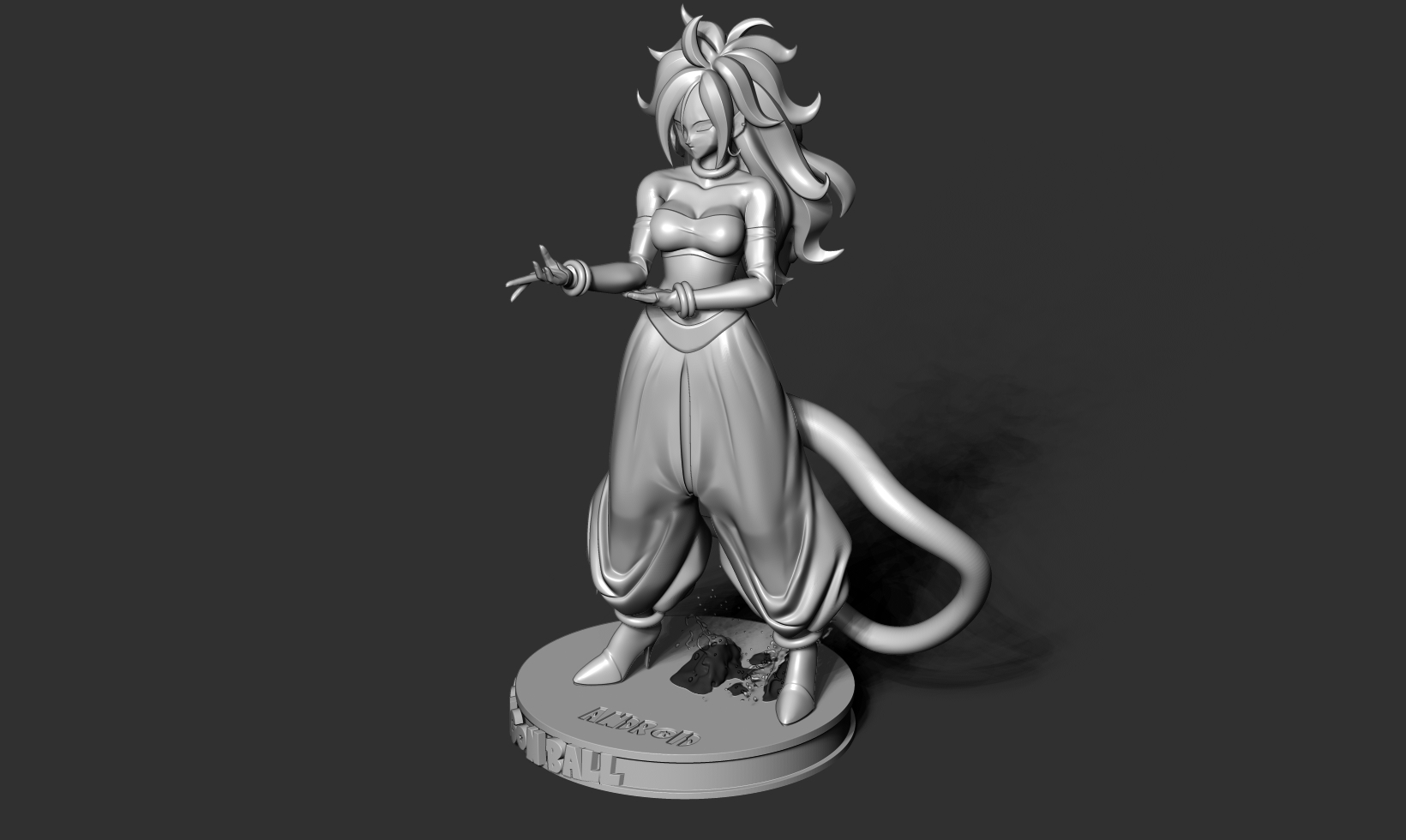 3D file Android 21 - Dragon Ball Fanart 🤖・Model to download and 3D ...