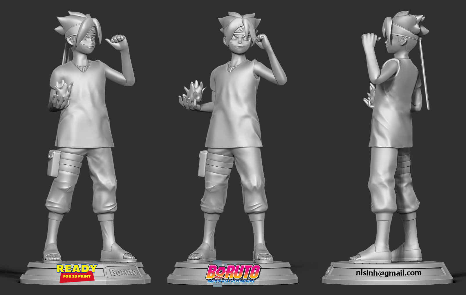 3D file Boruto・Model to download and 3D print・Cults