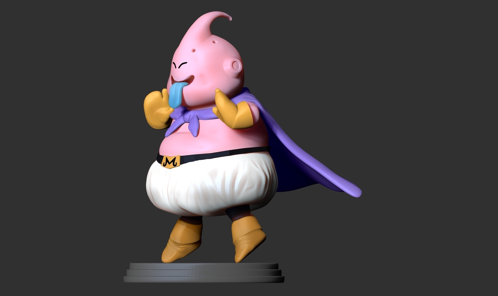 Descargar archivo STL Majin Buu Chibi 3D • Modelo para la impresora 3D ...