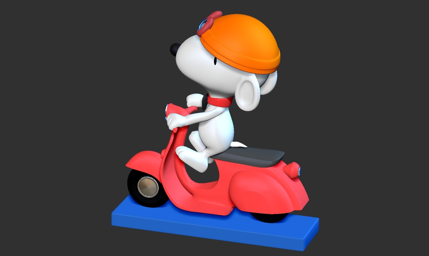 3D file Snoopy dog・3D printable model to download・Cults