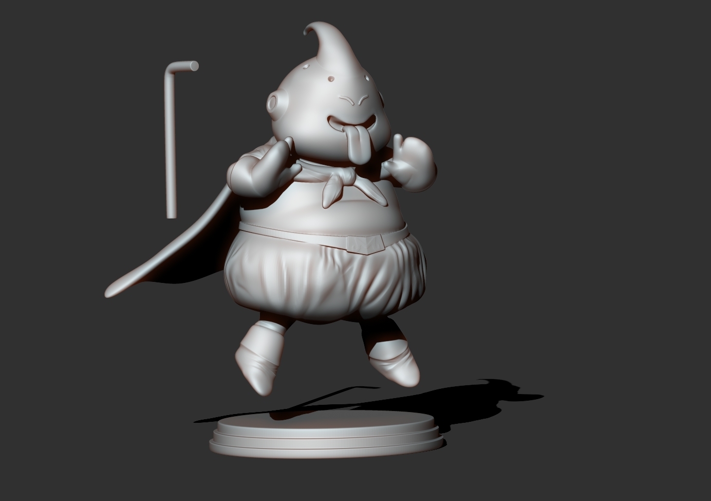 3D file Majin Buu Chibi 3D・3D printing idea to download・Cults