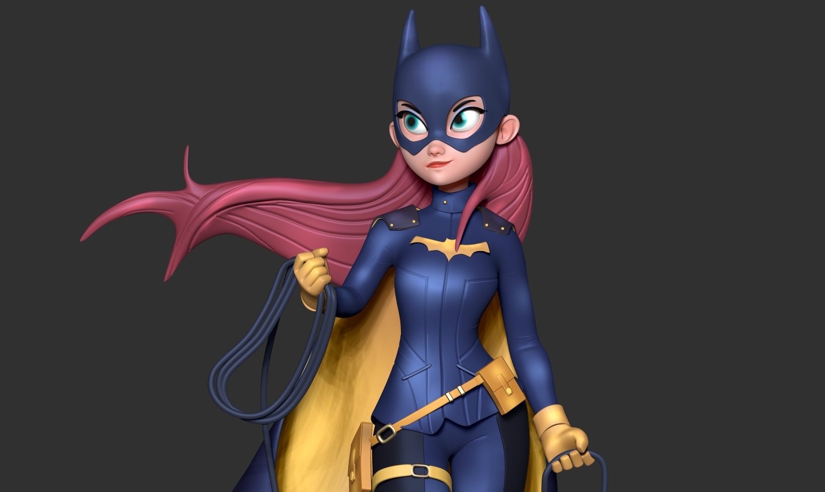 3D file Batgirl Fanart 👧・3D printable model to download・Cults
