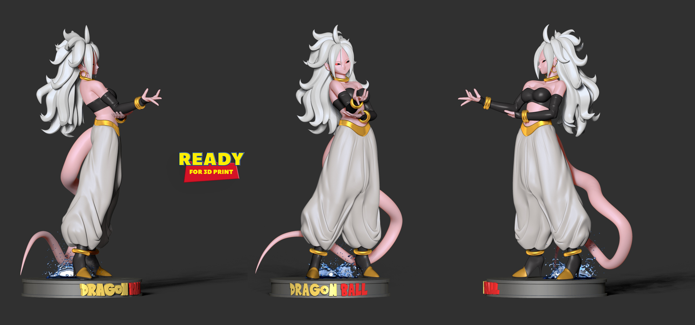 3D file Android 21 - Dragon Ball Fanart 🤖・Model to download and 3D ...
