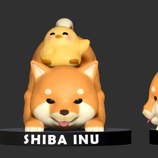 Download 3D printer designs Shiba Inu ・ Cults