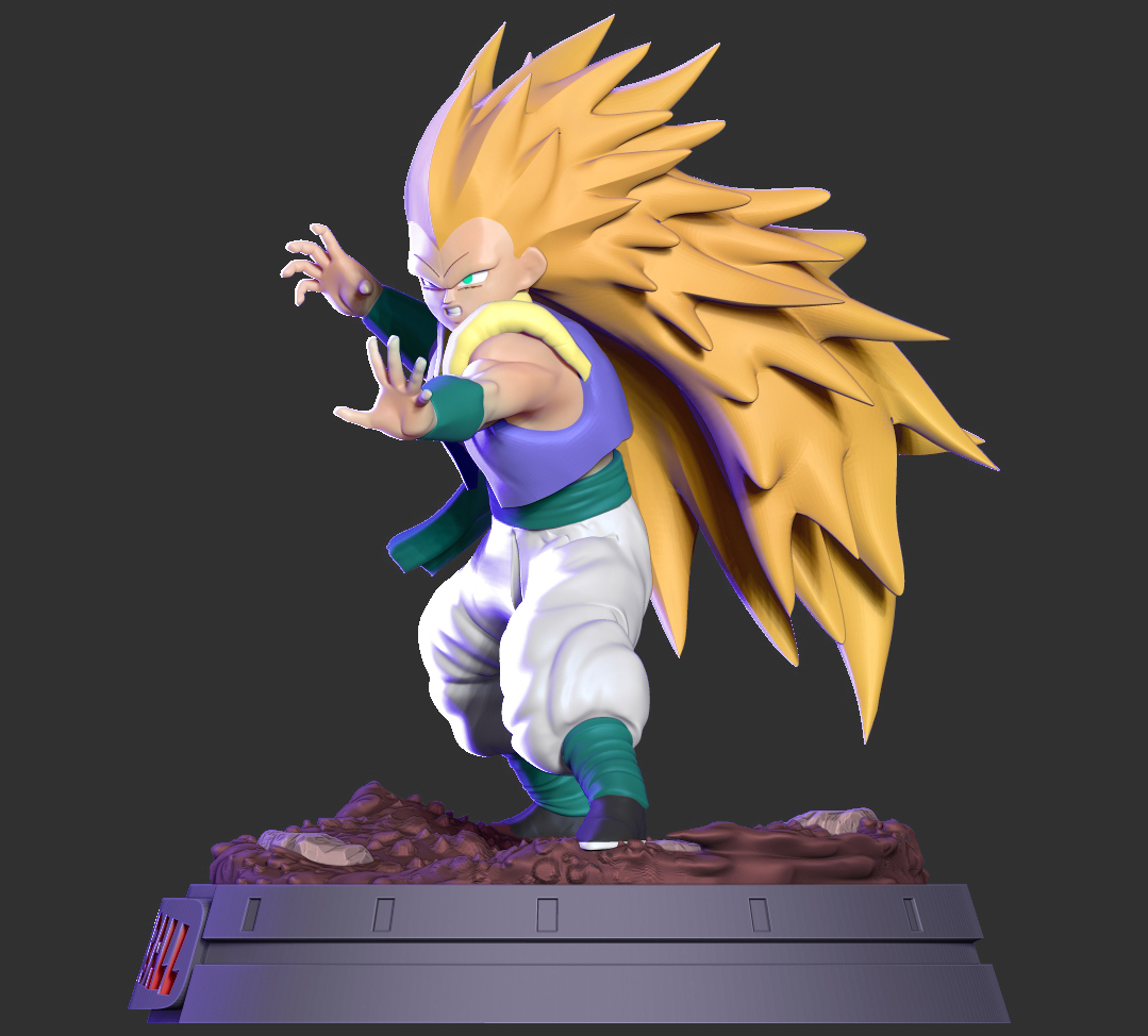 3D file Gotenks・3D printer model to download・Cults