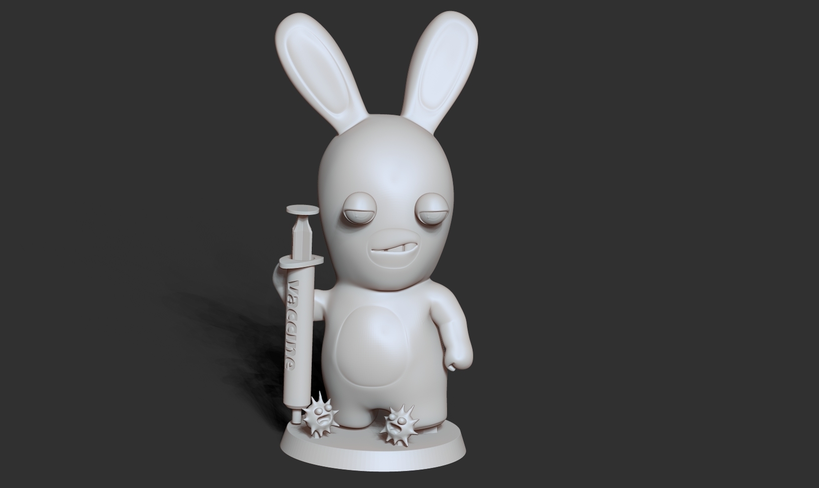 Free 3D file Rabbids・Model to download and 3D print・Cults