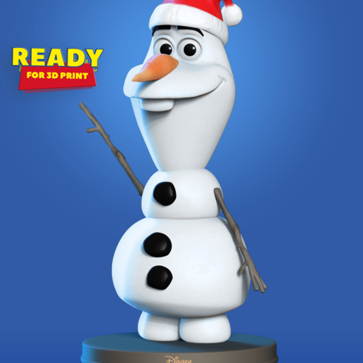 Download STL file Olaf - Frozen 2 Fanart • 3D printer model ・ Cults