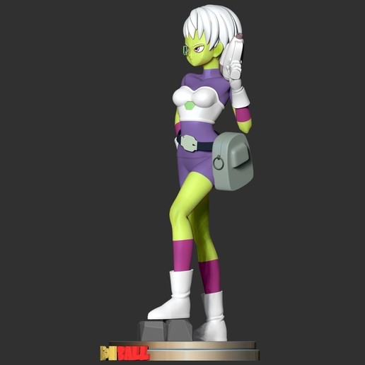 Download STL file Cheelai - Dragon Ball Fanart • 3D printing model ・ Cults