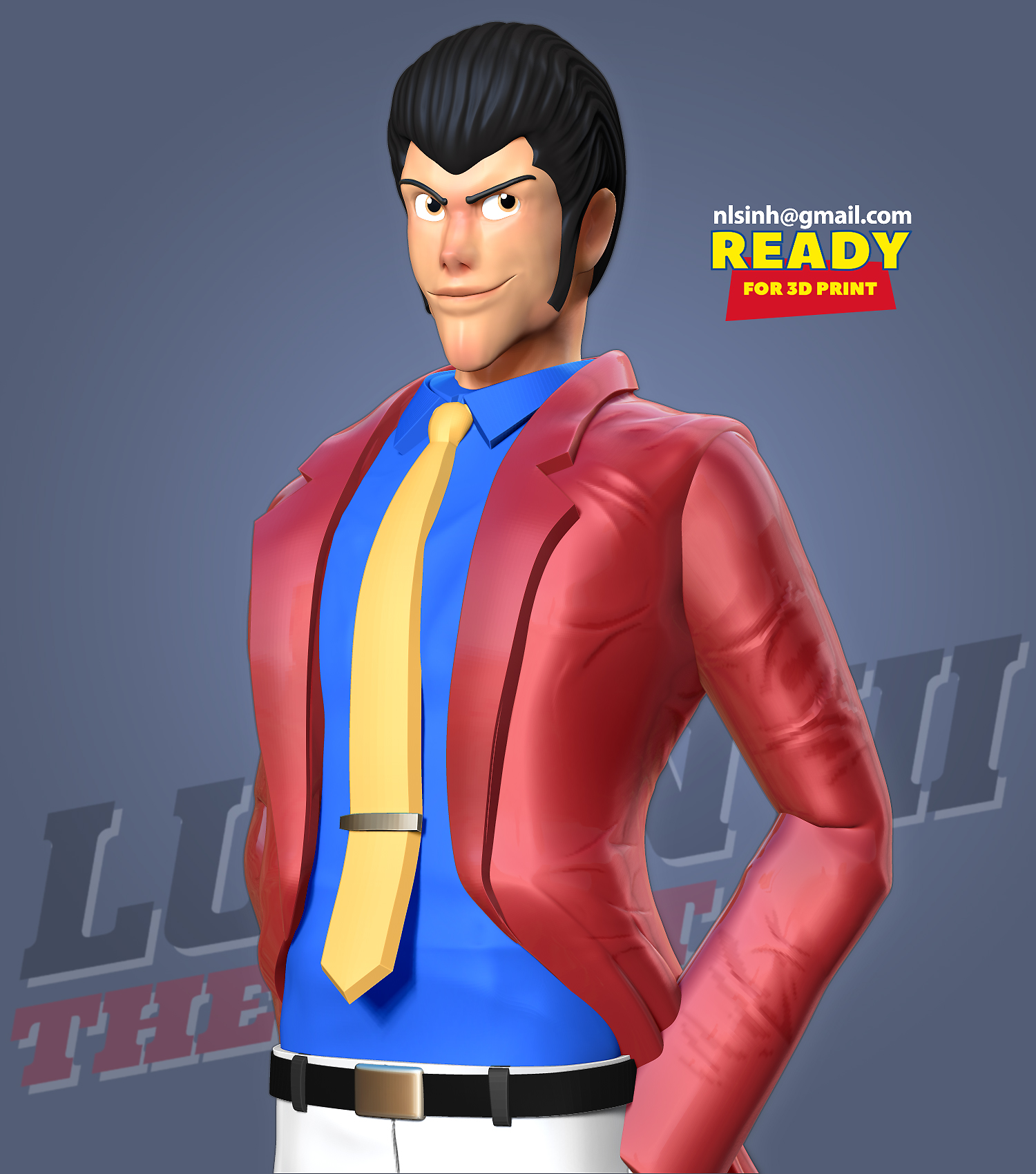 3D file Lupin III - The First・Design to download and 3D print・Cults