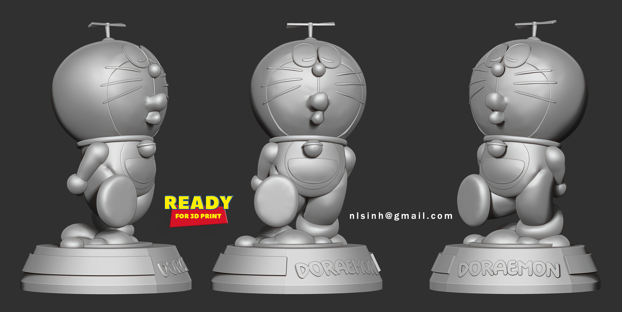 3D file Doraemon 💬・Design to download and 3D print・Cults