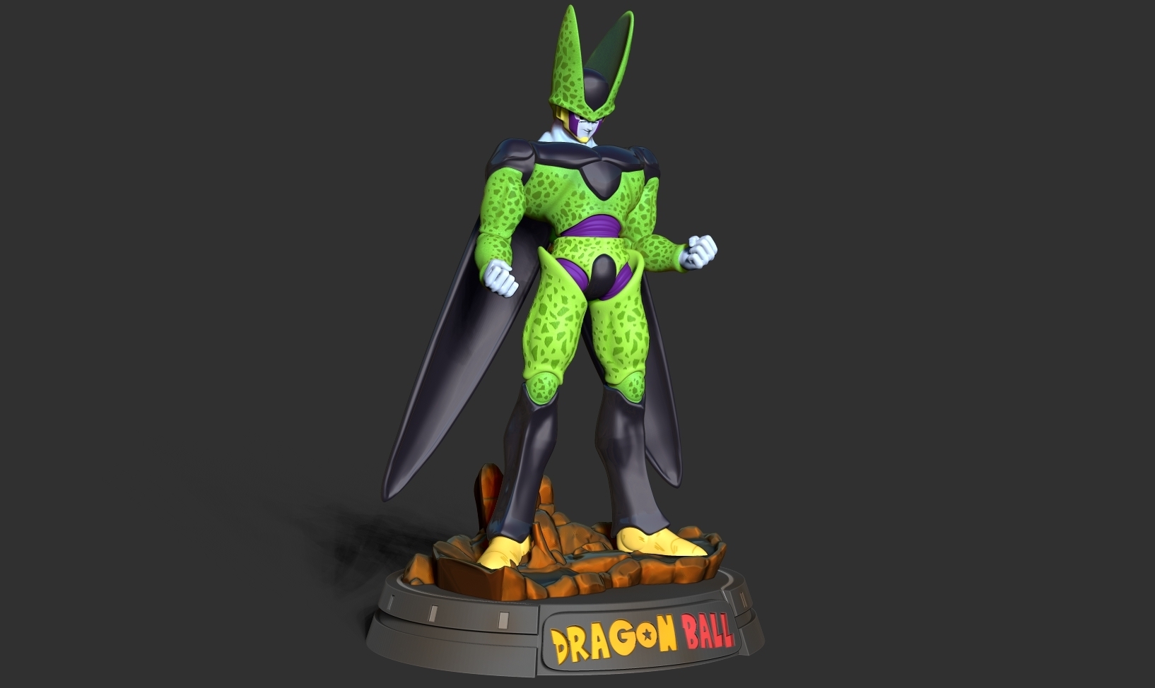 3D file Cell - Dragon Ball 🐉・3D print object to download・Cults