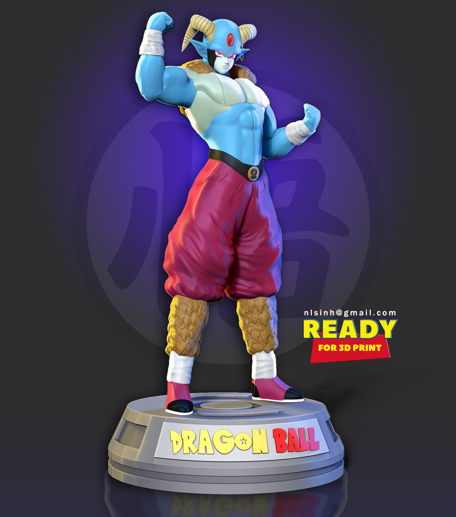 Archivo 3D Moro - Dragon Ball Super・Diseño de impresión en 3D para ...