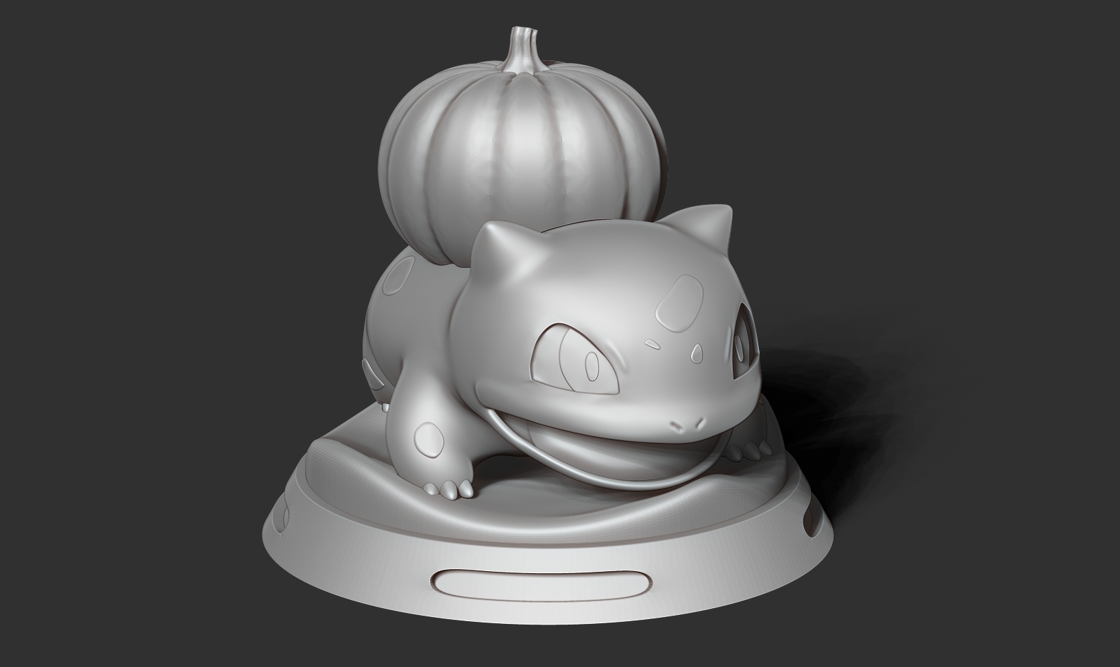 3D file Bulbasaur - Pokemon Fanart・3D printer model to download・Cults