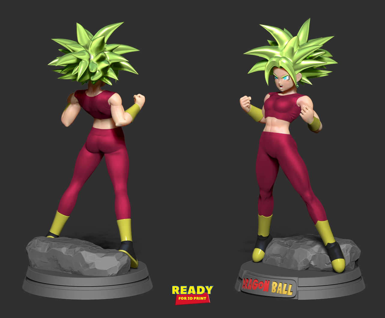 3D file Kefla - Dragon Ball Super 🐉・3D printable model to download・Cults