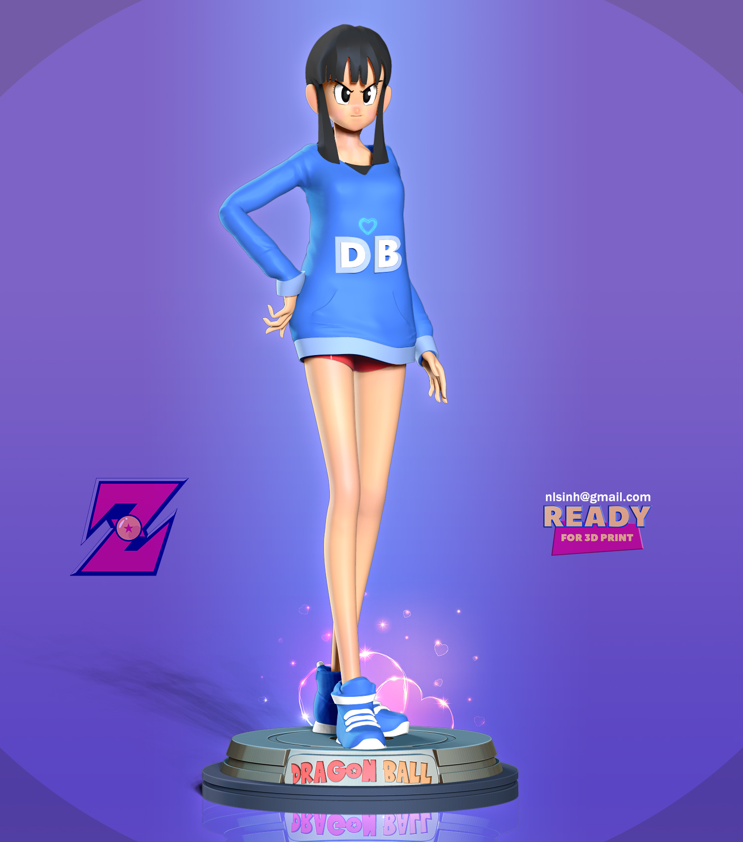 3D file Chi-Chi 👧・3D printer design to download・Cults