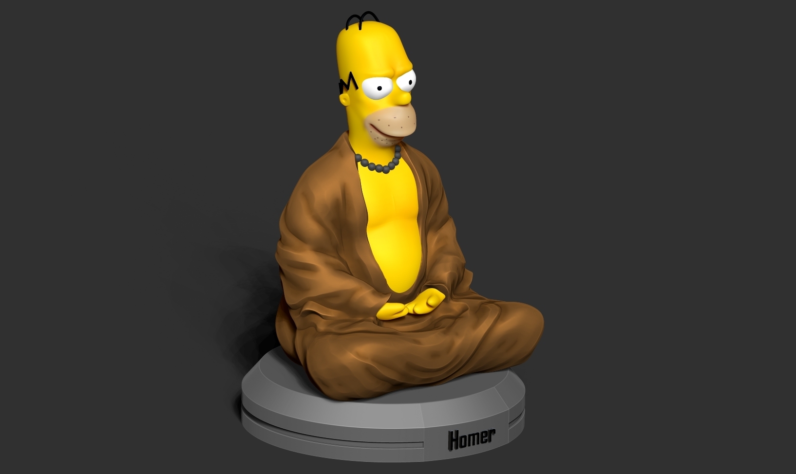 3D file Homer Simpson・3D printing template to download・Cults