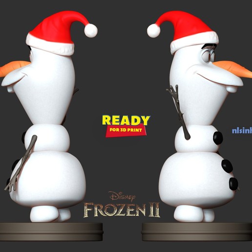 Download STL file Olaf - Frozen 2 Fanart • 3D printer model ・ Cults