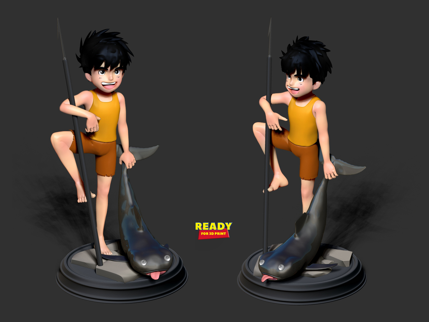 3D file Conan - The boy in future 👦・Design to download and 3D print・Cults