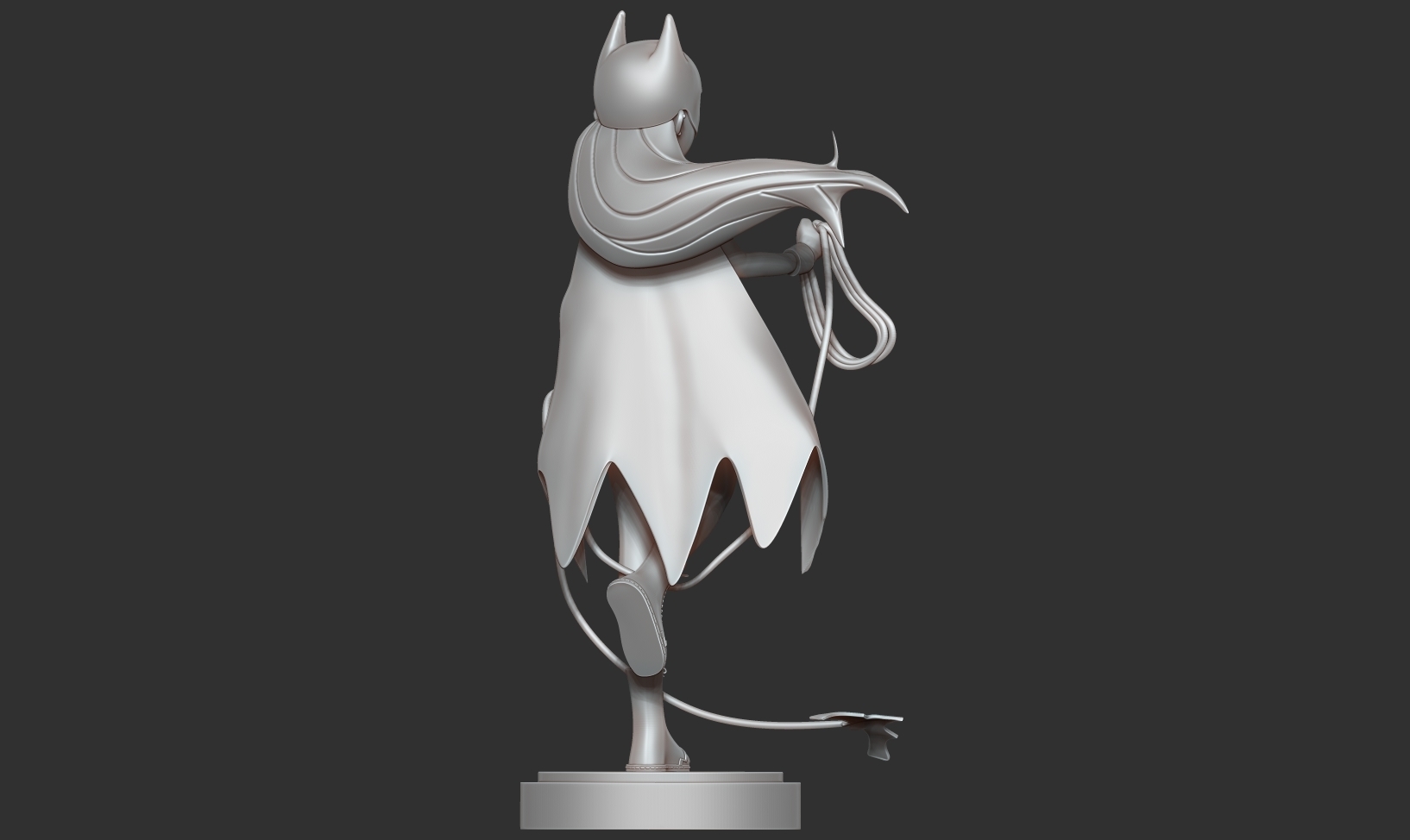 3D file Batgirl Fanart 👧・3D printable model to download・Cults