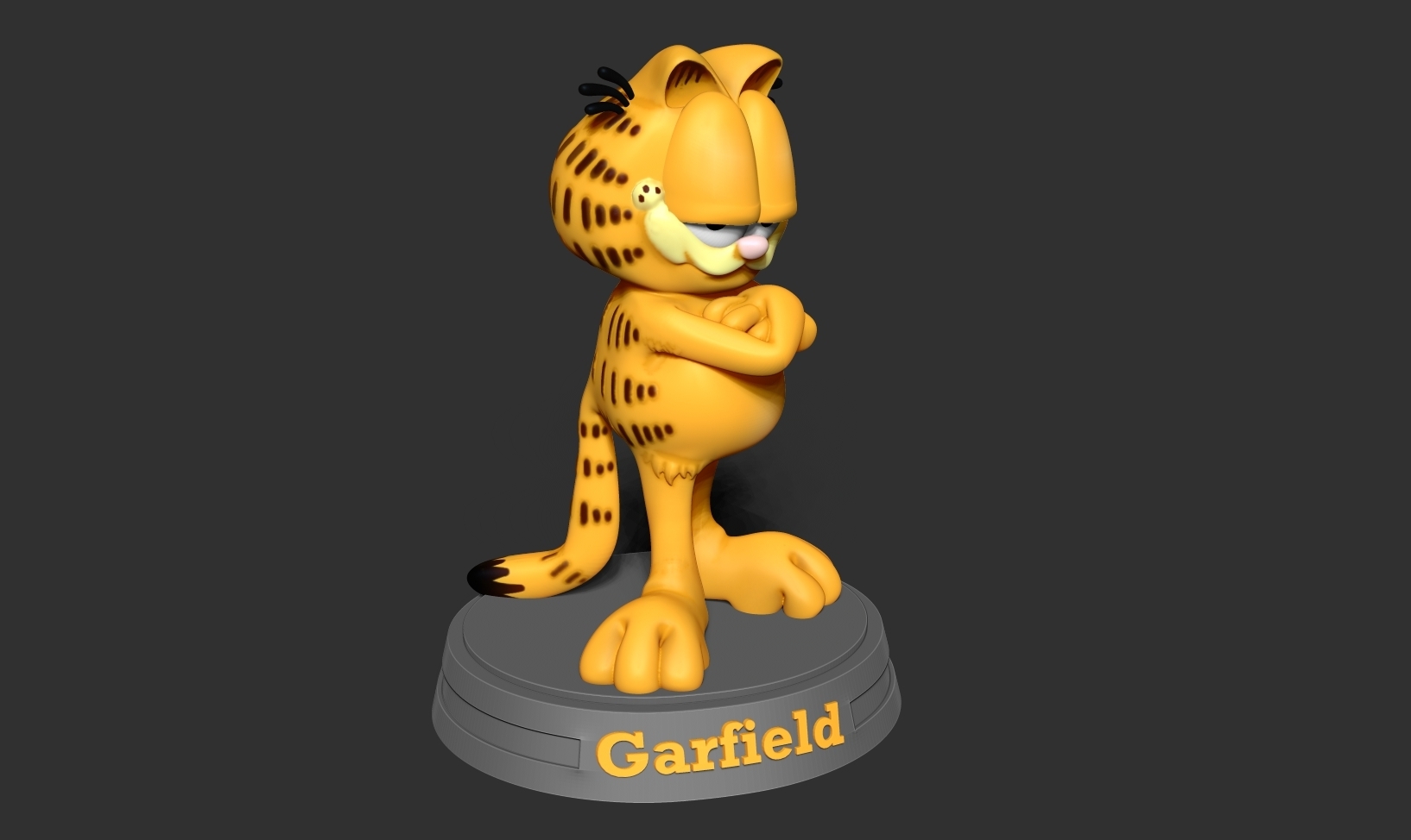 3D file Garfield 🐱・3D printing design to download・Cults