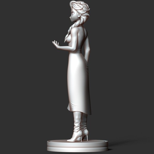 Download STL file Elsa - Frozen 2 Fan art • 3D printer object ・ Cults