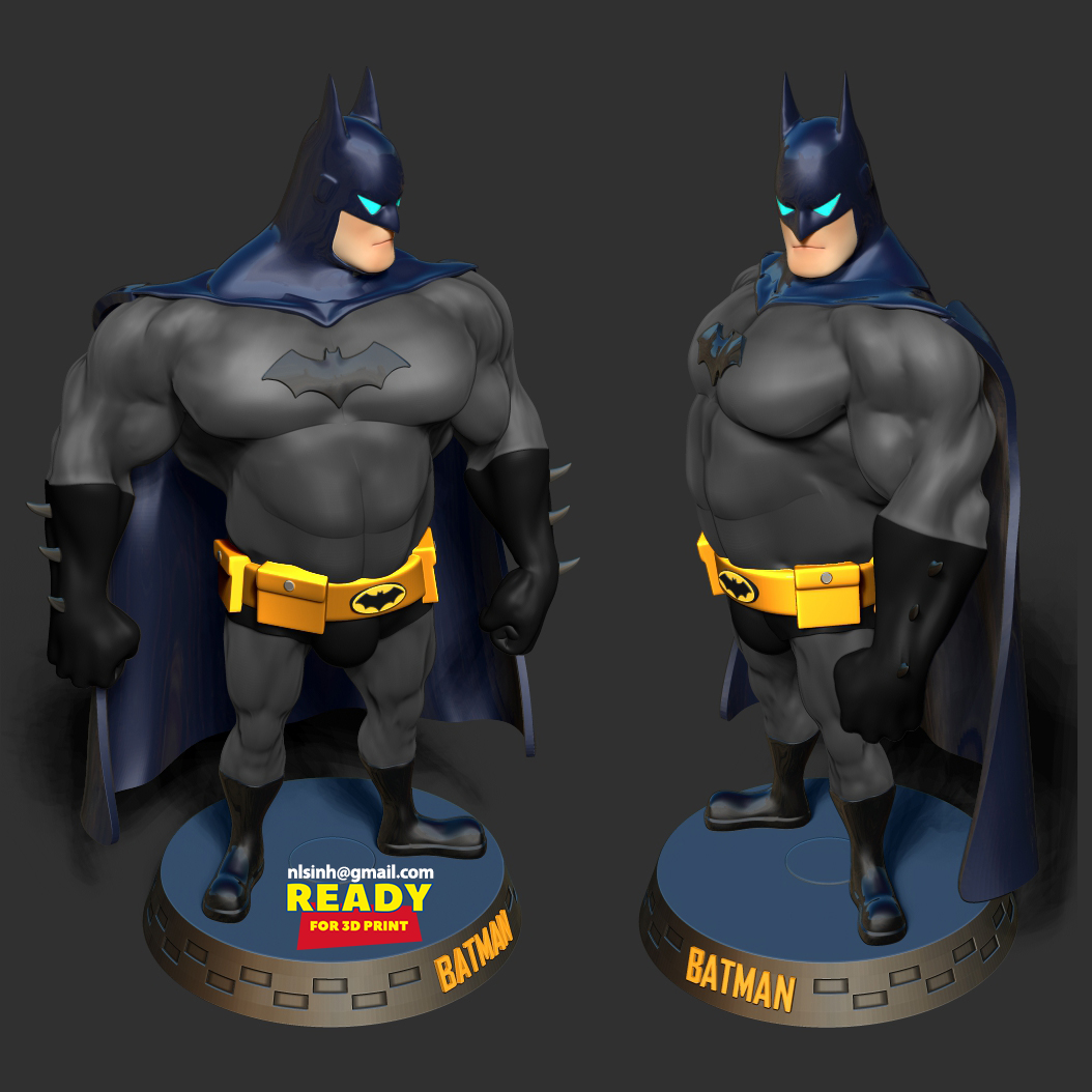 Archivo 3D Fat Batman・Objeto imprimible en 3D para descargar・Cults