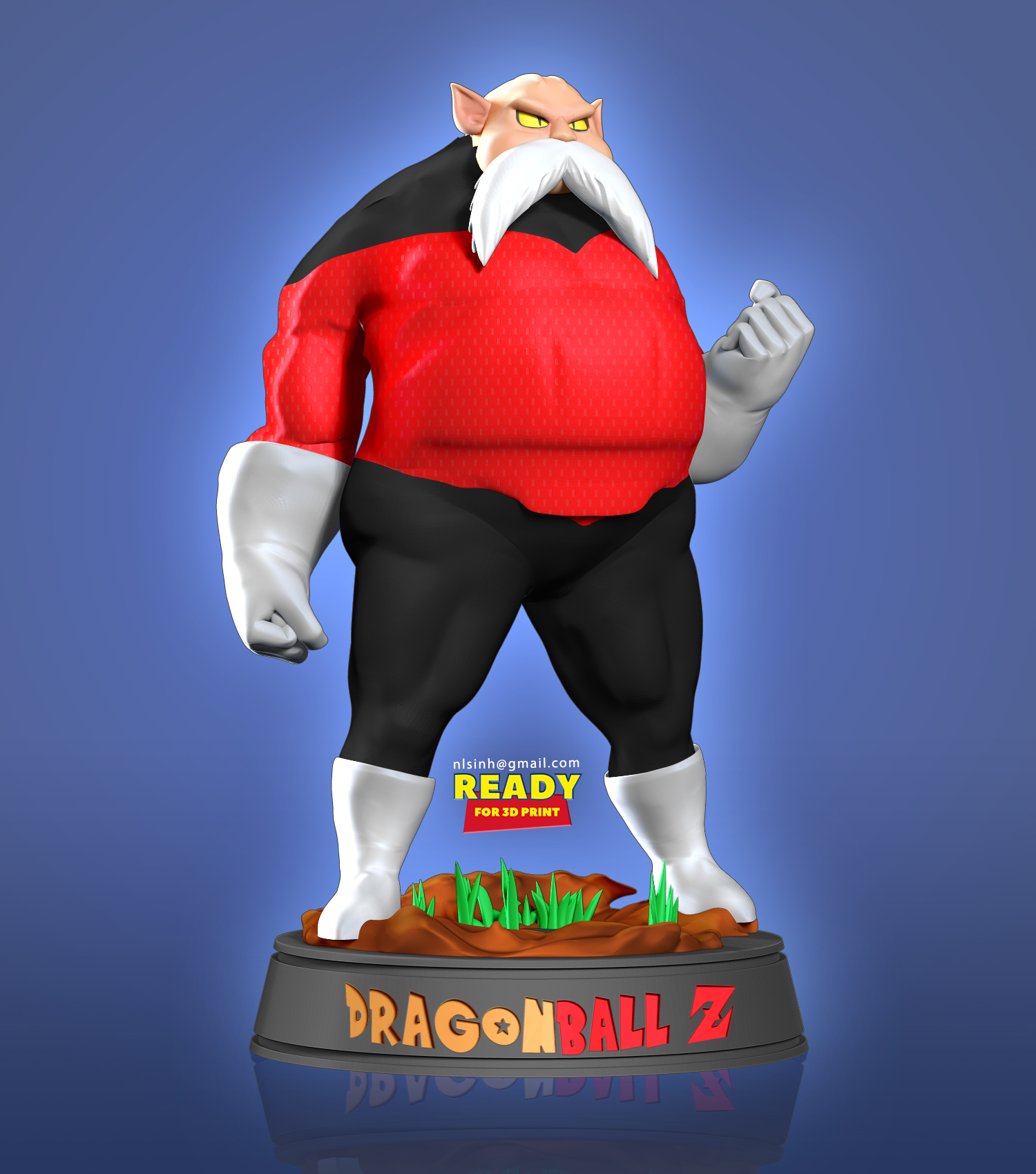 3D file Toppo - Dragon Ball Fanart・3D printing idea to download・Cults