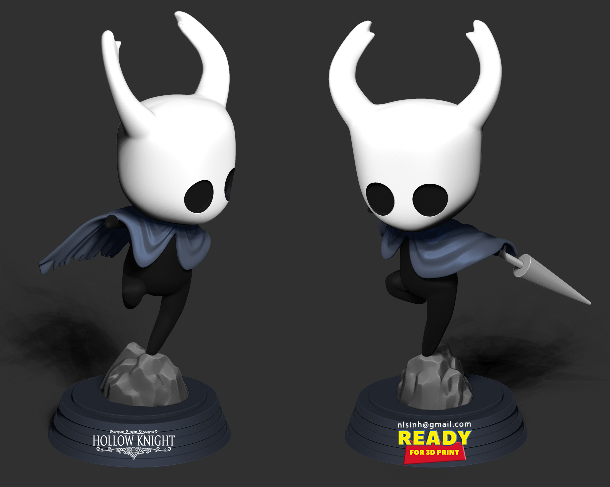 3D file Hollow Knight・3D printable model to download・Cults
