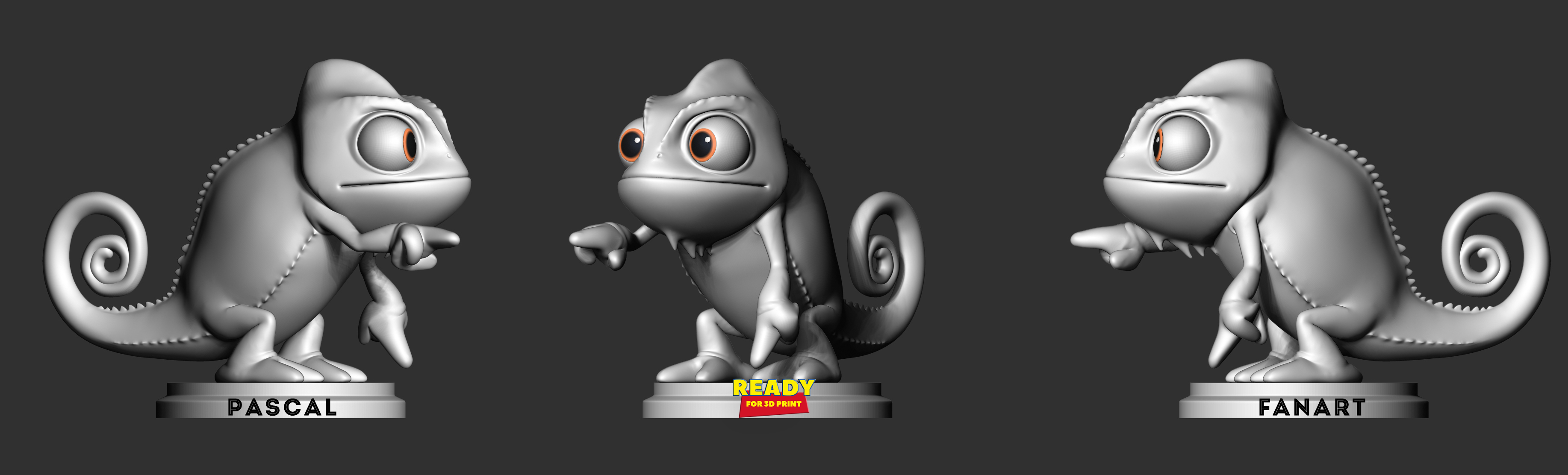 3D file Pascal Fanart・Model to download and 3D print・Cults