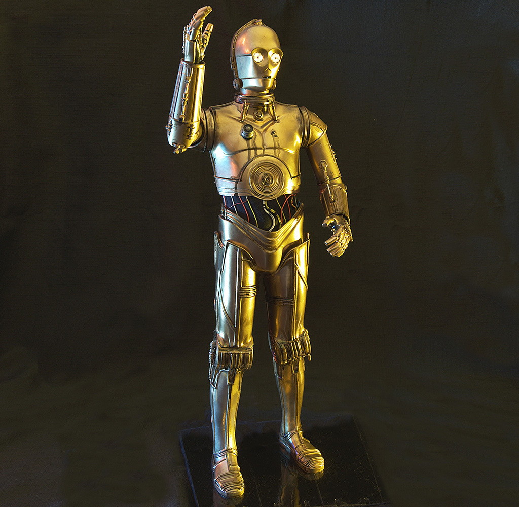 Fichier 3D C3PO HQ Special 3Dprint 1-3 Scale 650mm 3D print・Idée pour ...