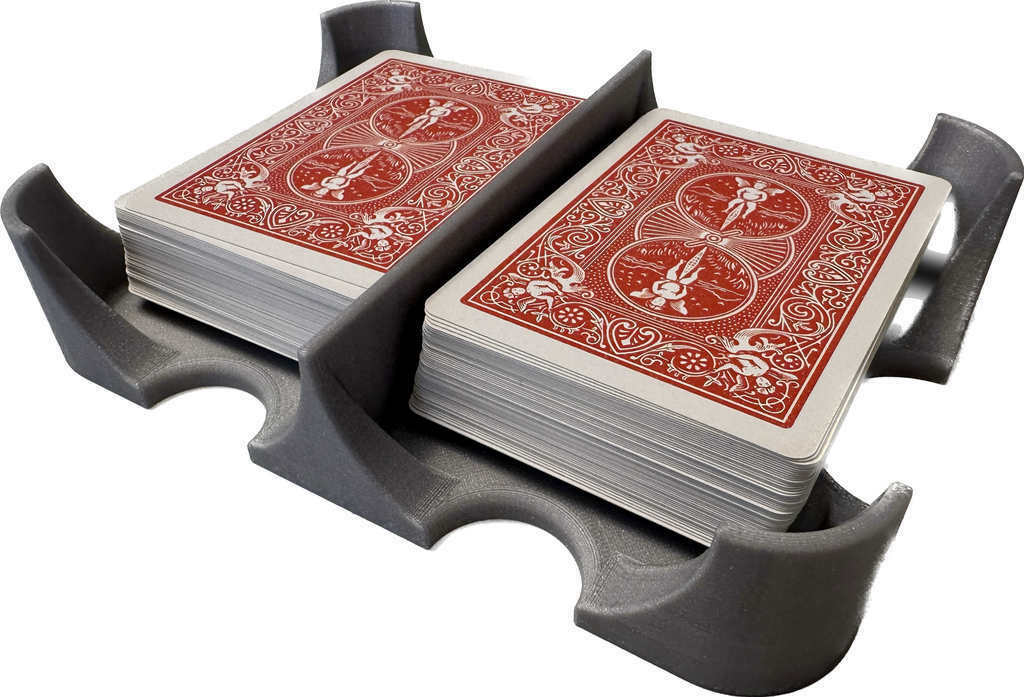 Free 3D file Playing card tray・Template to download and 3D print・Cults