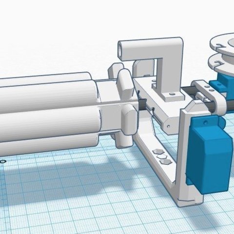 Download free 3D printing templates Rubber Gun for FPV-Rover ・ Cults