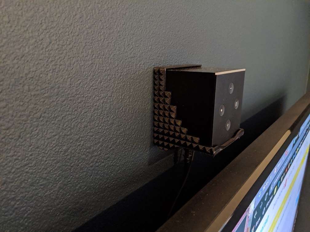 Archivo 3D gratuito Soporte de pared para Amazon Fire Cube・Objeto para ...