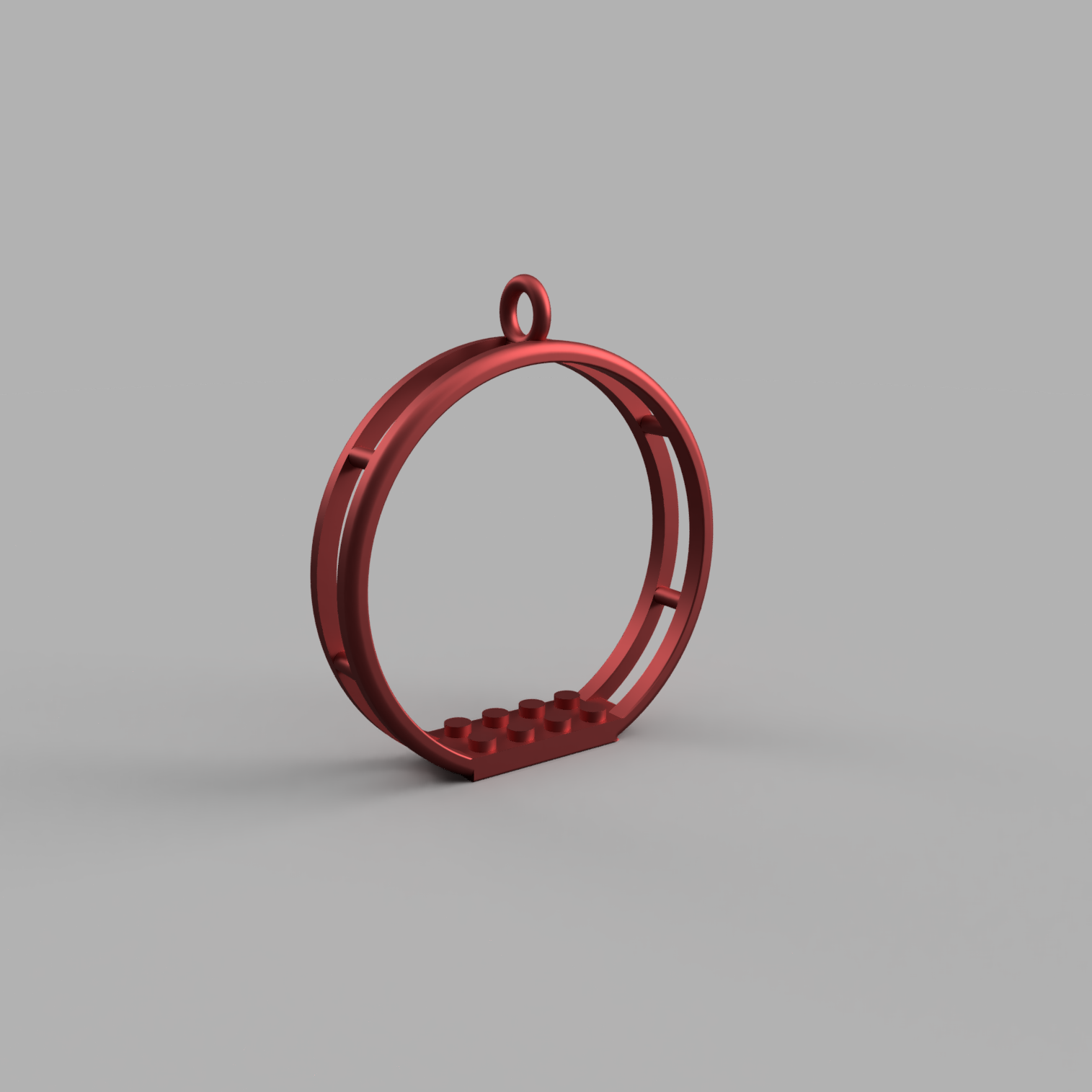 STL file Lego Type Bauble Pull Cord・3D printing idea to download・Cults