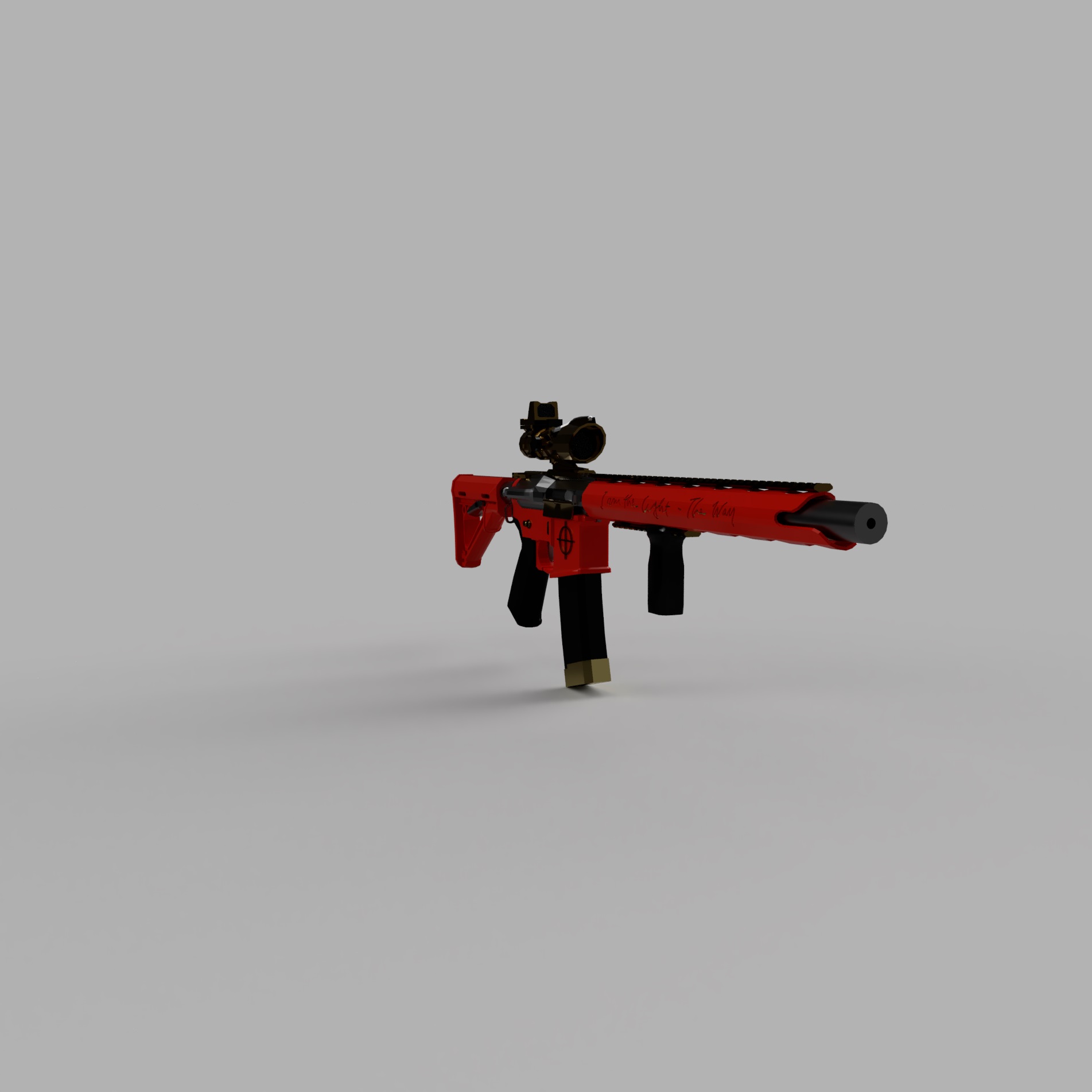 STL file DeadShot Ar Rifle 😵・Design to download and 3D print・Cults